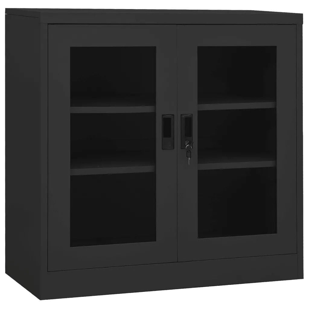 Steel Office Display Cabinet 35" - Ant - Walmart.com