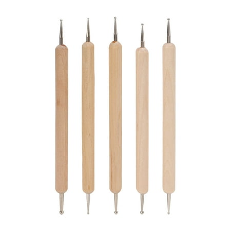 ANGGREK Ball Stylus Tool Set,DIY Ball Stylus,5 Pcs Double End Tracing ...