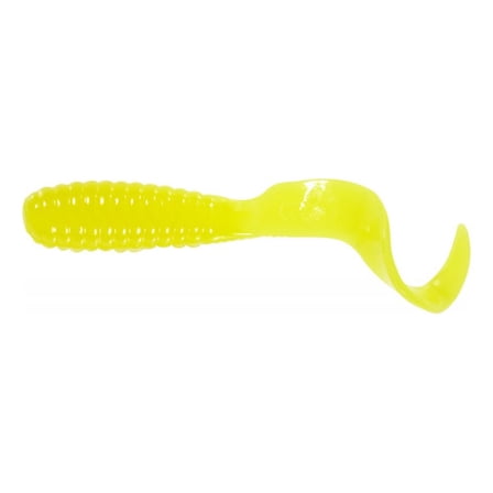 Mister Twister Lil' Bit Curly Tail 1" Grub Black 20PK - Walmart.com