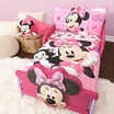Free Shipping! Disney Minnie Mouse Faces Pink 7 Piece Full Bed Set, 100 ...