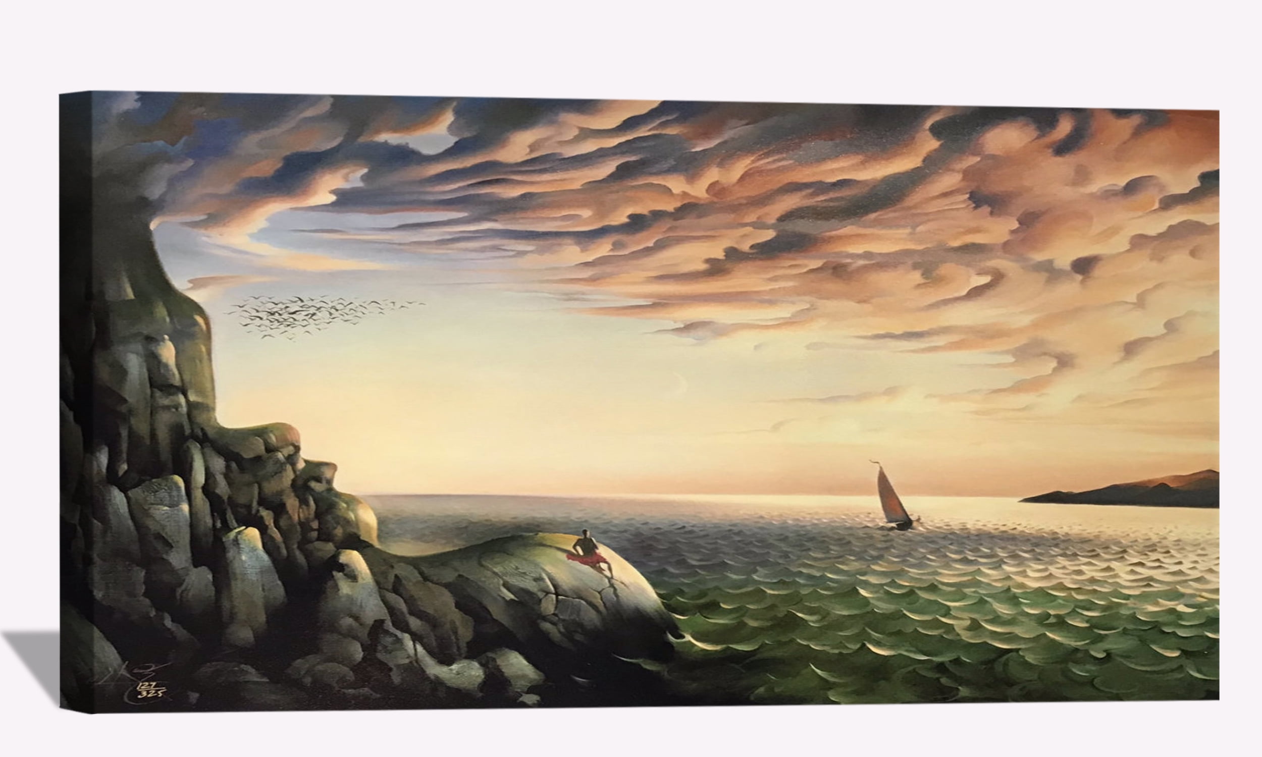 Vladimir Kush Departure Of The Winged Ship