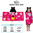 Minnie Mouse Kids Cotton Hooded Towel - Walmart.com