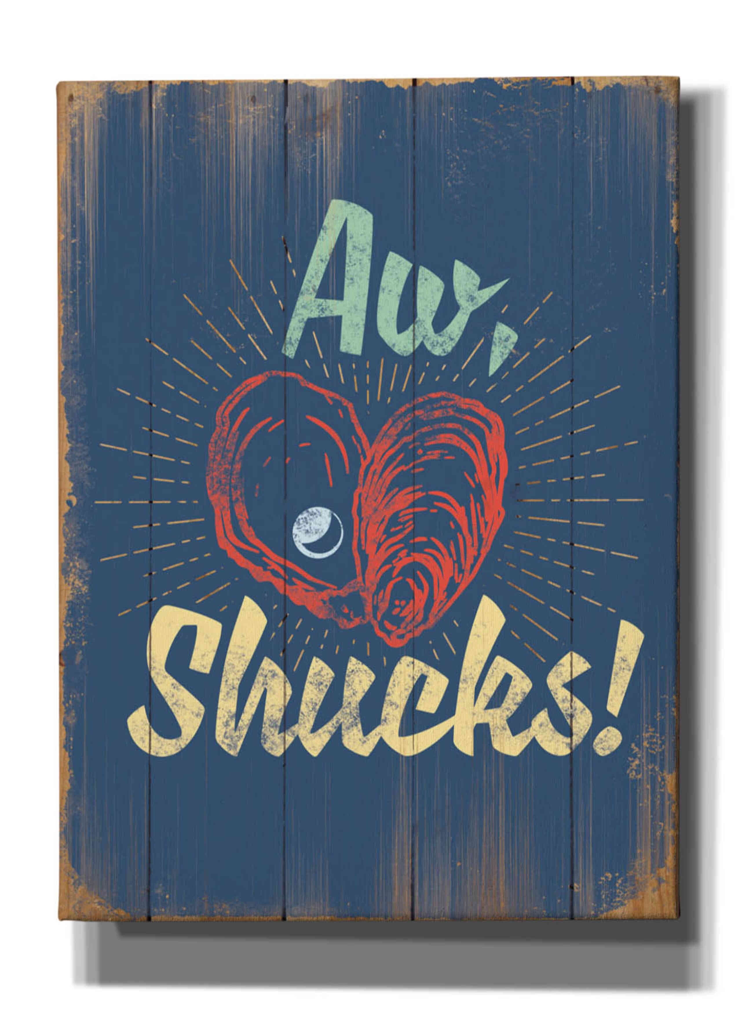 Epic Graffiti 'Aw Shucks In Blue' by JJ Brando, Canvas Wall Art, 40"x54 ...