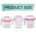 Small Plastic Containers with Lids 4 oz, Reusable Food Storage ...