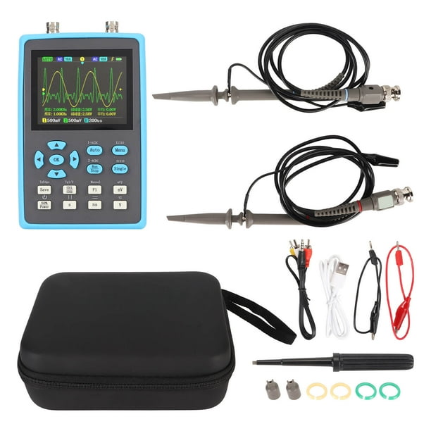 M Hz Bandwidth Digital Oscilloscope,Handheld Oscilloscope 2 Channel ...