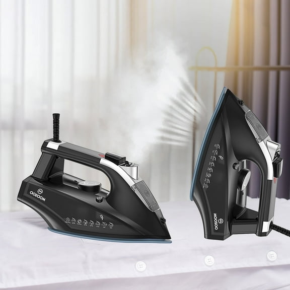 Pursteam SteamBurst+ 1750W Steam Iron - Ceramic Soleplate, Adjustable ...