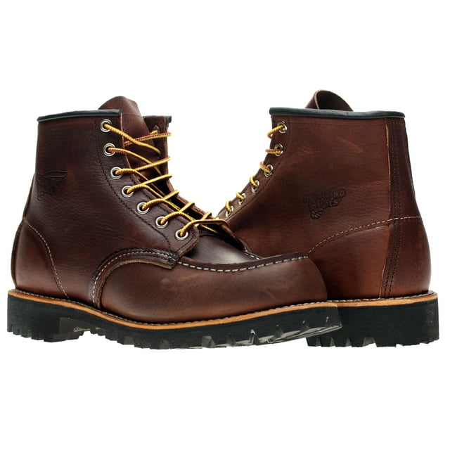 Red Wing Heritage 8146 6-Inch Roughneck Moc Toe Lug Men's Boots Size 8D ...