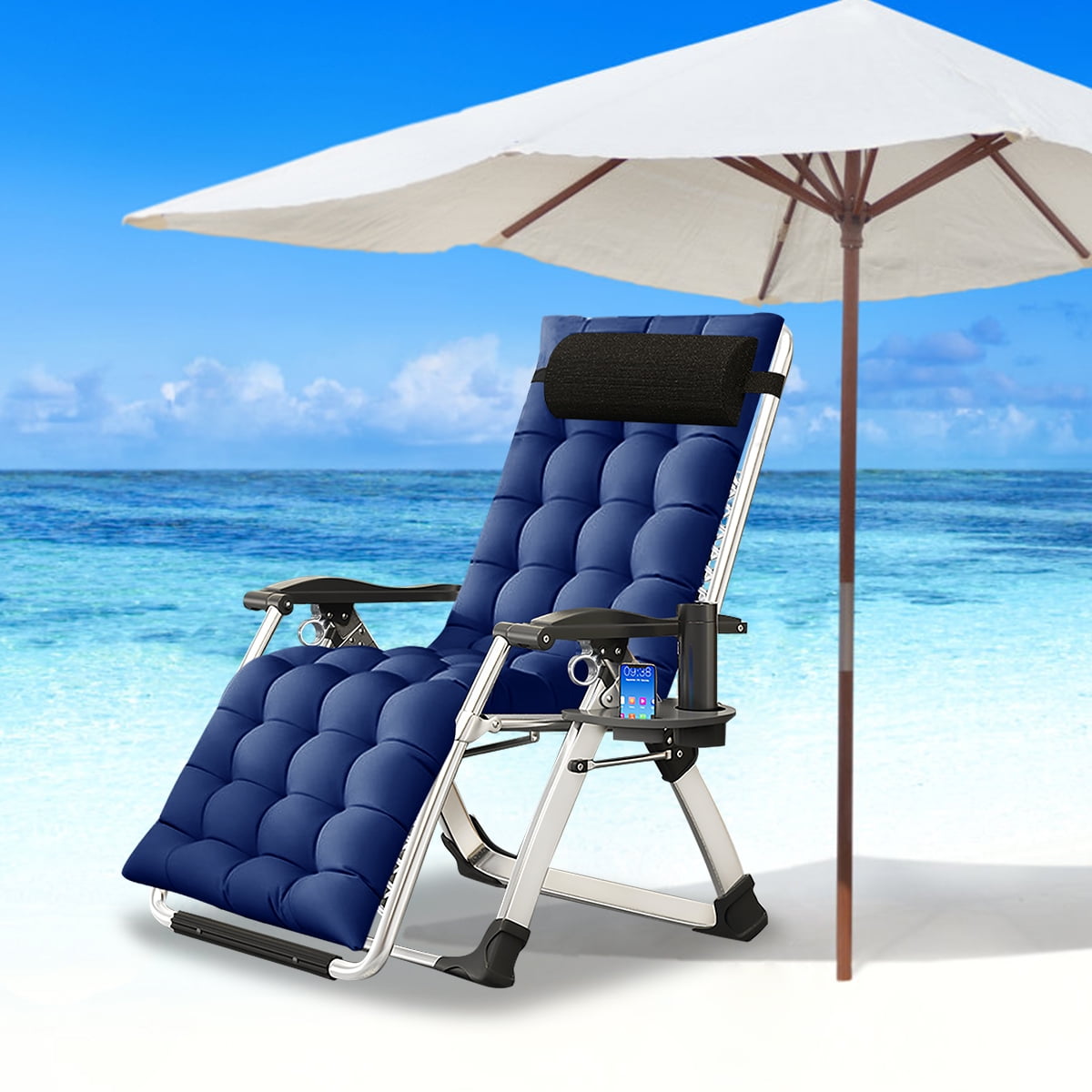 ABORON Zero Gravity Chair, Premium Outdoor Lawn Folding Lounge Chairs ...