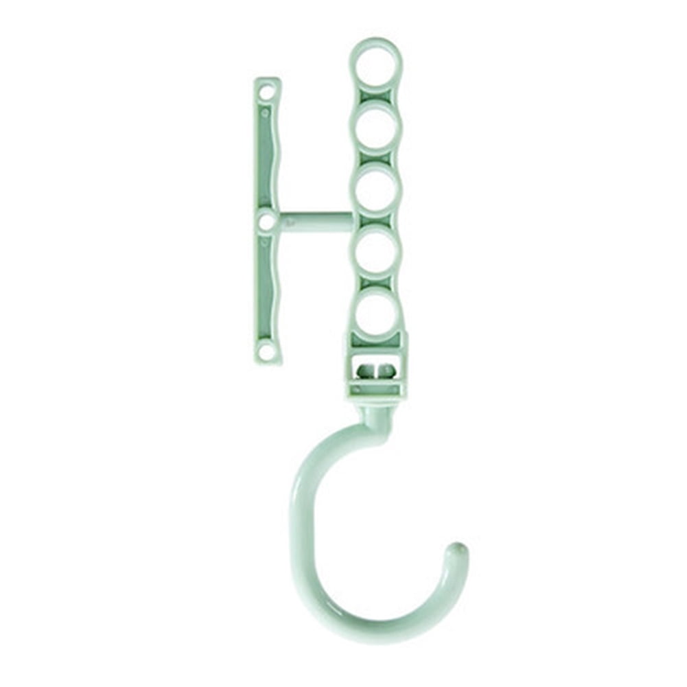 Farfi Creative Rotating Five-hole Magic Clothes Hanger Handle Sorting ...