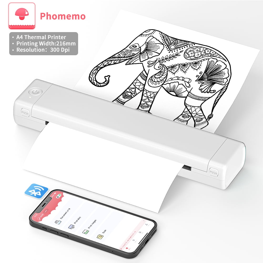 Printers For Home Use Phomemo Portable Printers Wireless For Travel ...