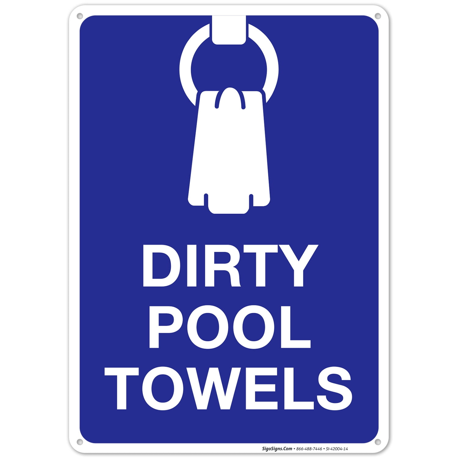 Dirty Pool Towels Pool Sign, - Walmart.com