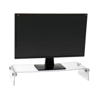 Mind Reader Plastic PC, Laptop Imac, Monitor Stand with Three Drawer ...