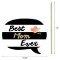 Big Dot of Happiness Best Mom Ever - Mother's Day Photo Booth Props Kit ...