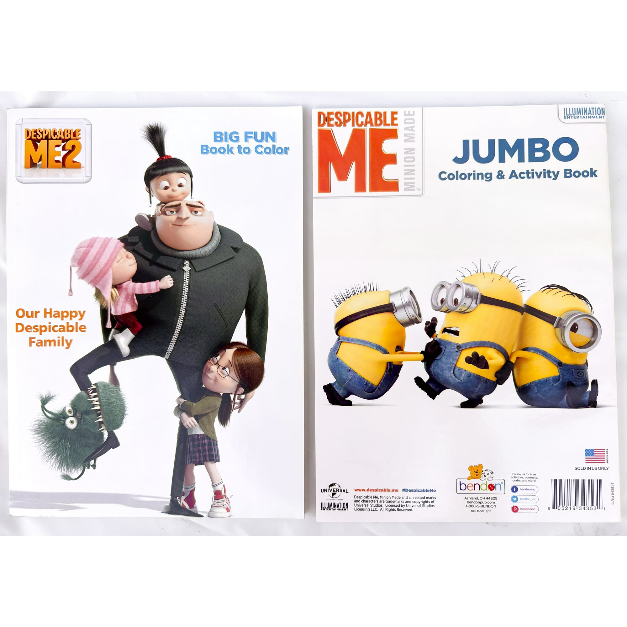 Despicable Me 2 Coloring Pages For Kids