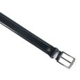 CINNI LEATHER Men’s Genuine Leather Formal Belt Glossy Navy Blue ...