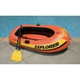 Intex Inflatable 2 Person Raft w/ Intex 1-Person Inflatable Tube (2 ...