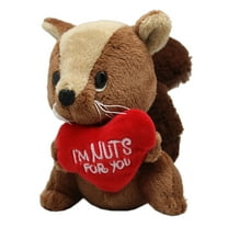 Hershey Kiss Shimmering Plush 3 inch Stuffed Silver Valentine Kiss With ...