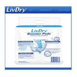 LivDry Unisex Incontinence Booster Pads | Extra Absorbent Passthrough ...