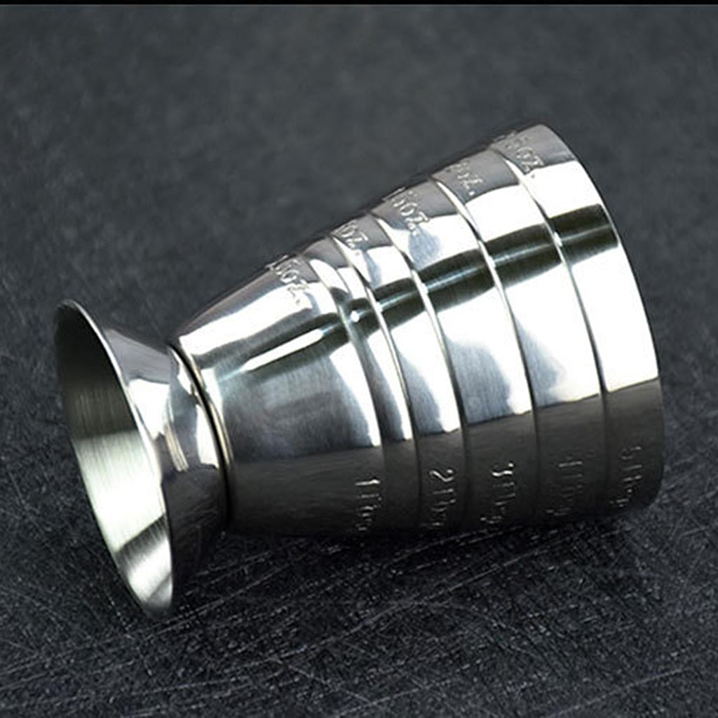 Bar Jigger Copa Medidora de Cóctel de material acero Inoxidable Medidor ...