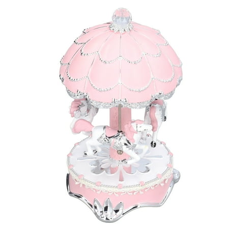 Musical Carousel, Retro Carousel Music Box Eco Friendly Color Changing ...