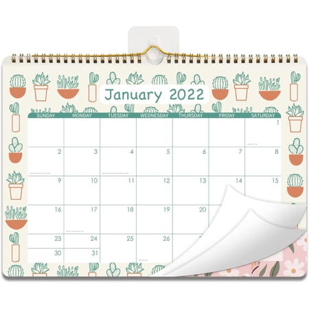 Wall Calendar 2022 from Jan 2022 to December 2022,13.7"x 9.8", Monthly ...