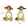 Battery Clamp Positive Negative Quick Releas Battery Terminal Connector ...