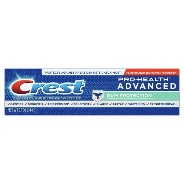 Crest Pro-Health Advanced Gum Protection Toothpaste, Mint, 5.1 oz ...