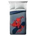 Marvel Spider-Man Superhero Kids 2-Piece Twin/Full Reversible Comforter ...