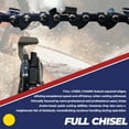 Proven Part 15-Pack 18" Full Chisel Chain Fits Stihl Ms250Cbe 3687-005 ...