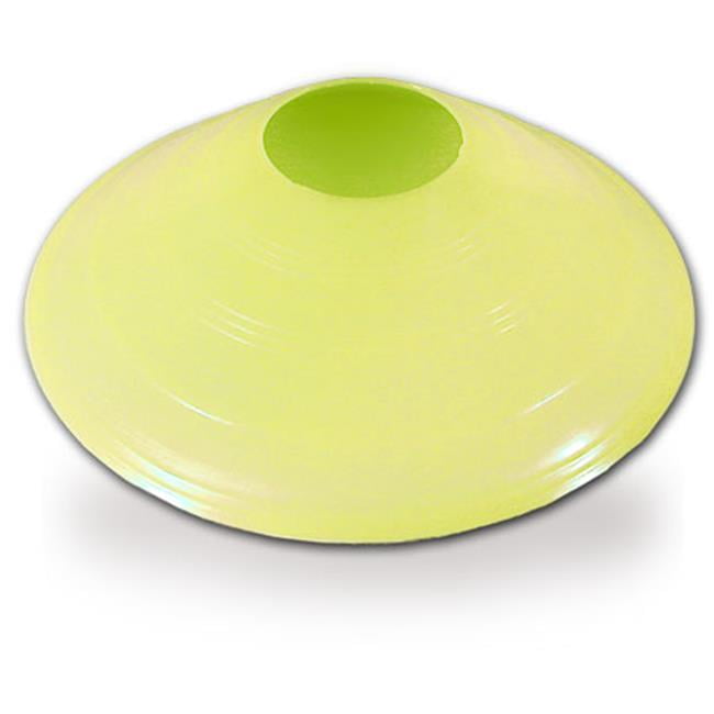 CSI 21095 8 in. Neon Disc Cone, Yellow - Walmart.com