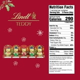 Lindt Mini TEDDY Bear Milk Chocolate Christmas Candy, 1.7 oz. 5-Pack ...