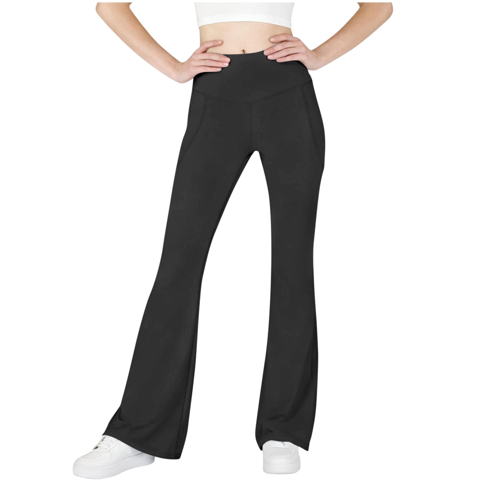 Click here for Ltctricy Girls Flare Leggings High Waisted Stretch... prices