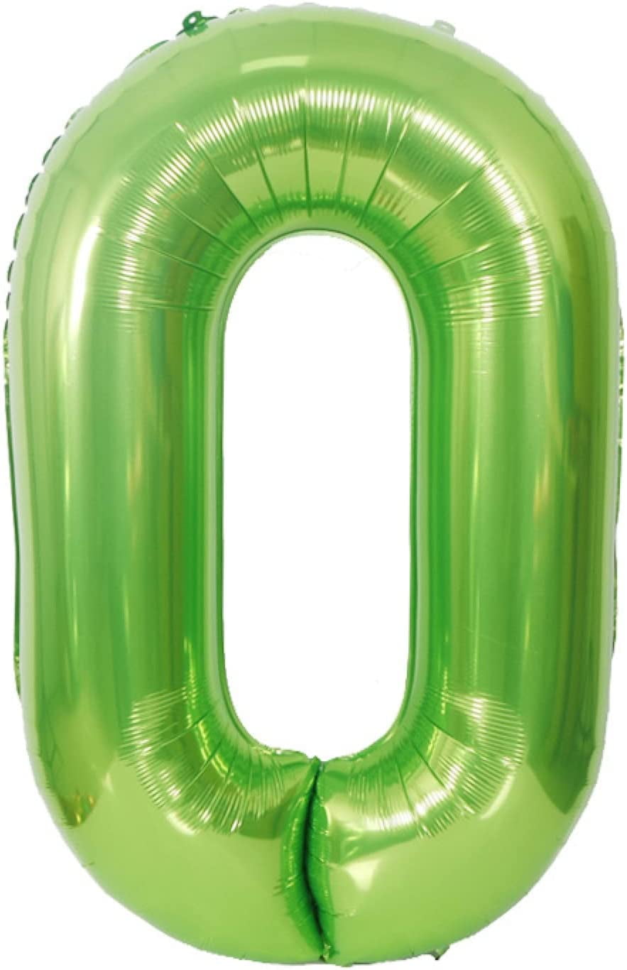 40in Green Foil Number Balloon - Perfect for Celebrations - Walmart.com