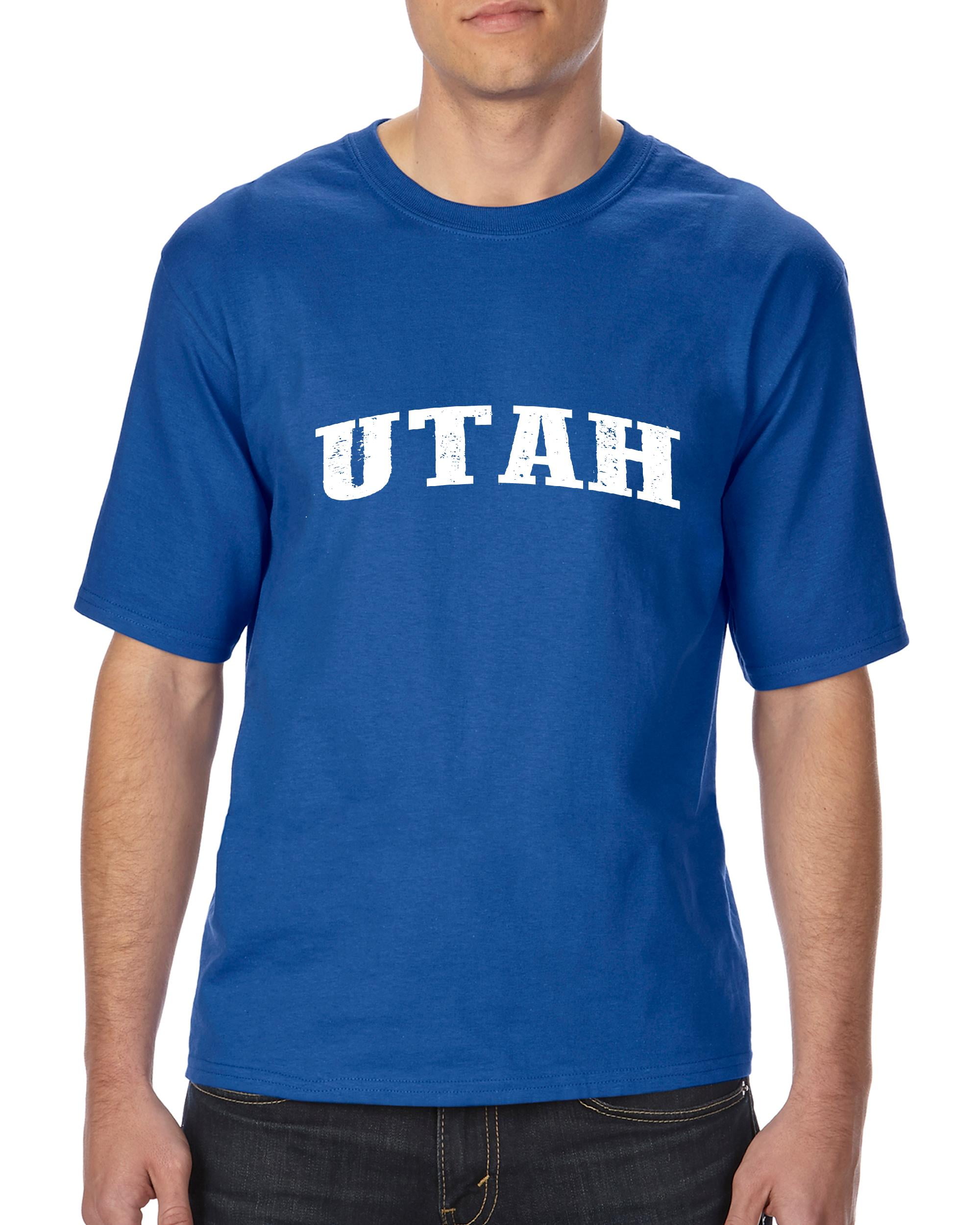 Normal is Boring - Big Men's T-Shirt, up to Tall Size 3XLT - Utah - Walmart.com