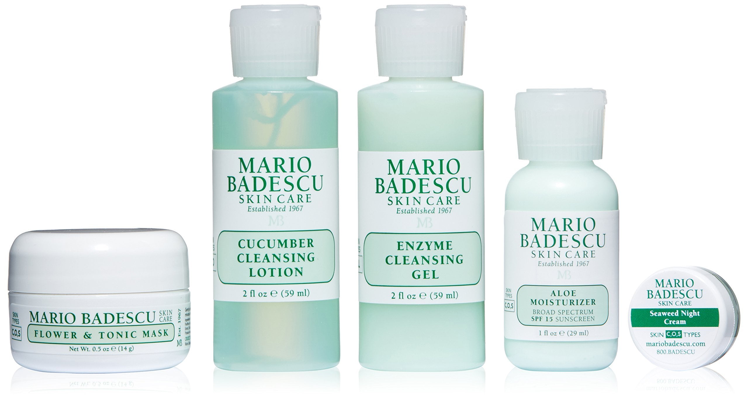 Mario Badescu - Mario Badescu Combo/Oily Regimen Kit - 5 pieces ...
