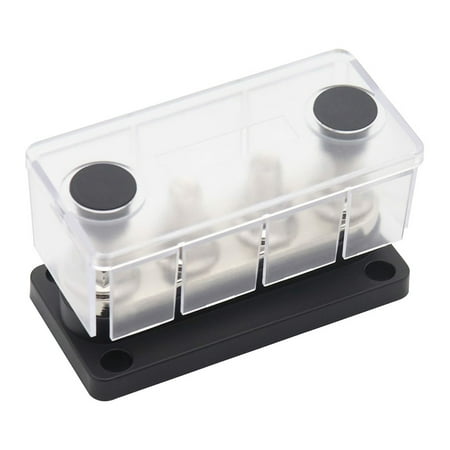 ZheElen Power Distribution Block Bus Bar Terminal Blocks with Cover ...