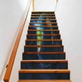Planet Stair Stickers Universe Solar System Staircase Riser Decals ...