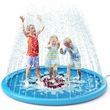 Backyard Waterpark Playset: Fun Outdoor Water Game with Sprinkler, Dump ...