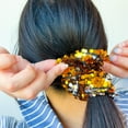 Packed Party “ Sparkle Time ” Gold and Silver Sequined Jumbo Hair ...