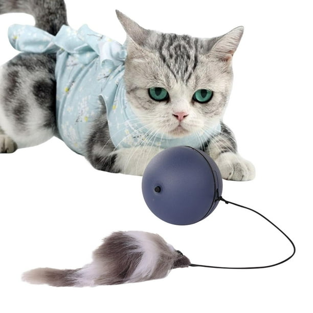 Bouncing Balls Teaser Toys Electric Cat Balls for Kitty Indoor Cats ...