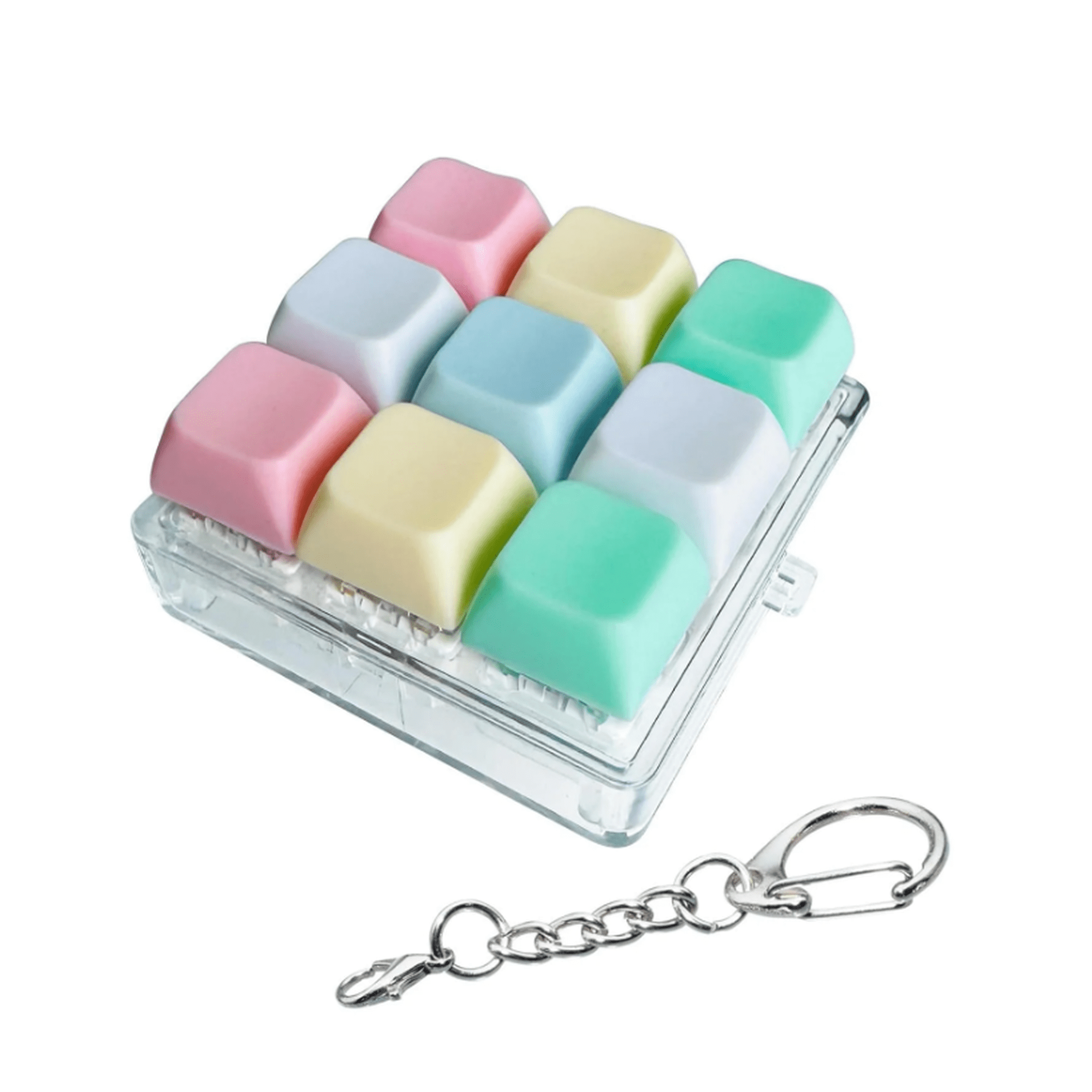 Click here for Forestwhale Keyboard Fidget Toy Click Keychain Str... prices