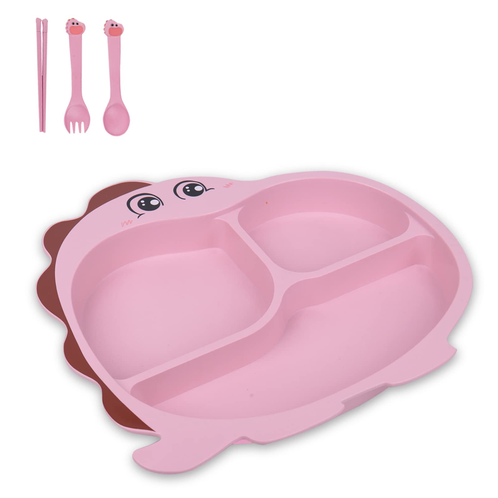 Kids Plates, Toddlers Plate, Child Plates, Cartoon Toddlers Plate ...