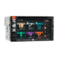 Dual Electronics DV622 6.2 inch Double DIN Car Stereo Radio with CD/DVD ...