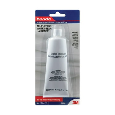 Bondo Cream Hardener, Red, for Body Filler & Fiberglass, Color Change ...