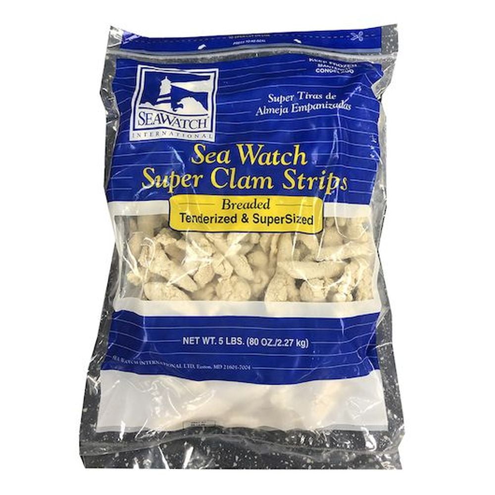 Seawatch Super Breaded Clam Strip, 5 Pound -- 2 per case - Walmart.com