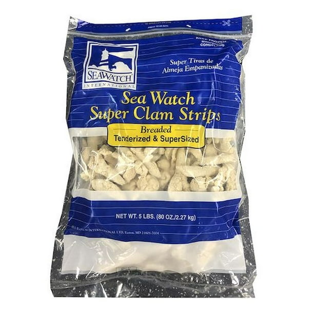 Seawatch Super Breaded Clam Strip, 5 Pound -- 2 per case - Walmart.com