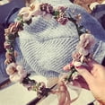 SPRING PARK Floral Fall Boho Headband Flower Crown Festival Wedding ...