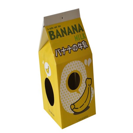 Cardboard Kitten House,Cardboard Cat House Corrugated Milk Box Shape ...
