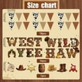Sinekong Western Party Banners, Wild West Pennant and Cowboy Bandana ...