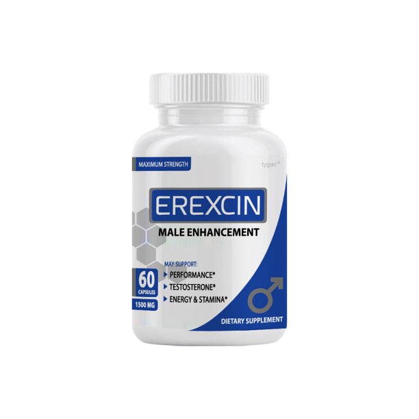 Erexcin 60 Capsules - Single Bottle - Walmart.com